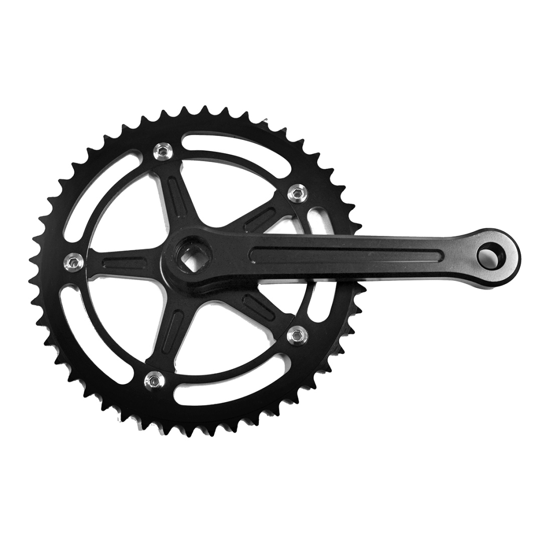BIKE PUNK Classic Crankset Black 46T