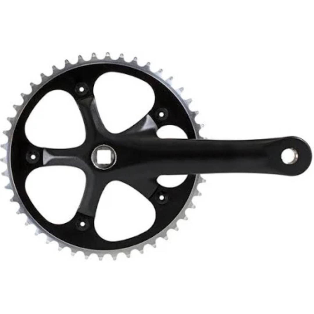BIKE PUNK Messenger Crank Set Black 46T