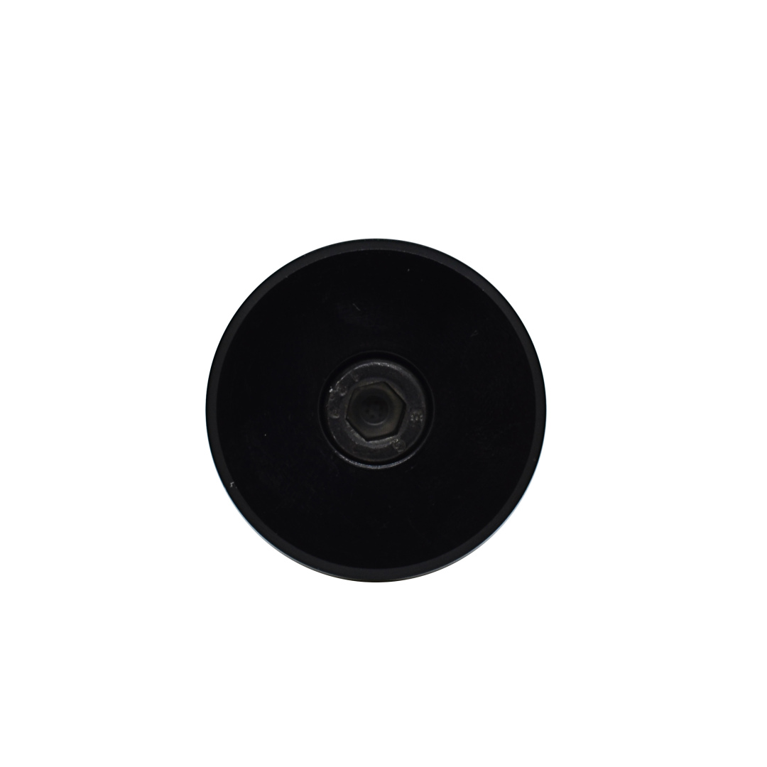 BIKE PUNK All Black 1 1/8" Top Cap inkl. schwarzer Schraube