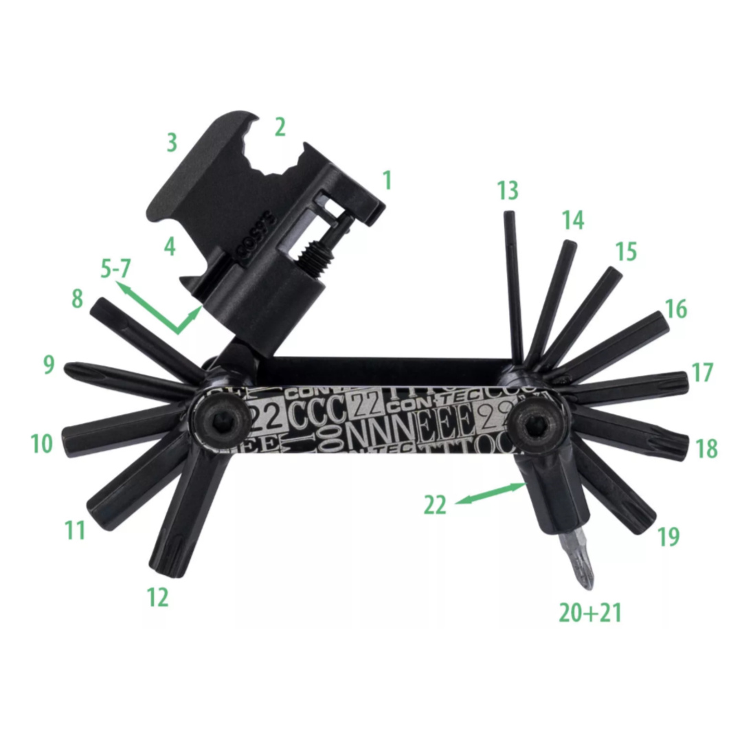 CONTEC Pocket Gadget - F22 Stealth Multitool