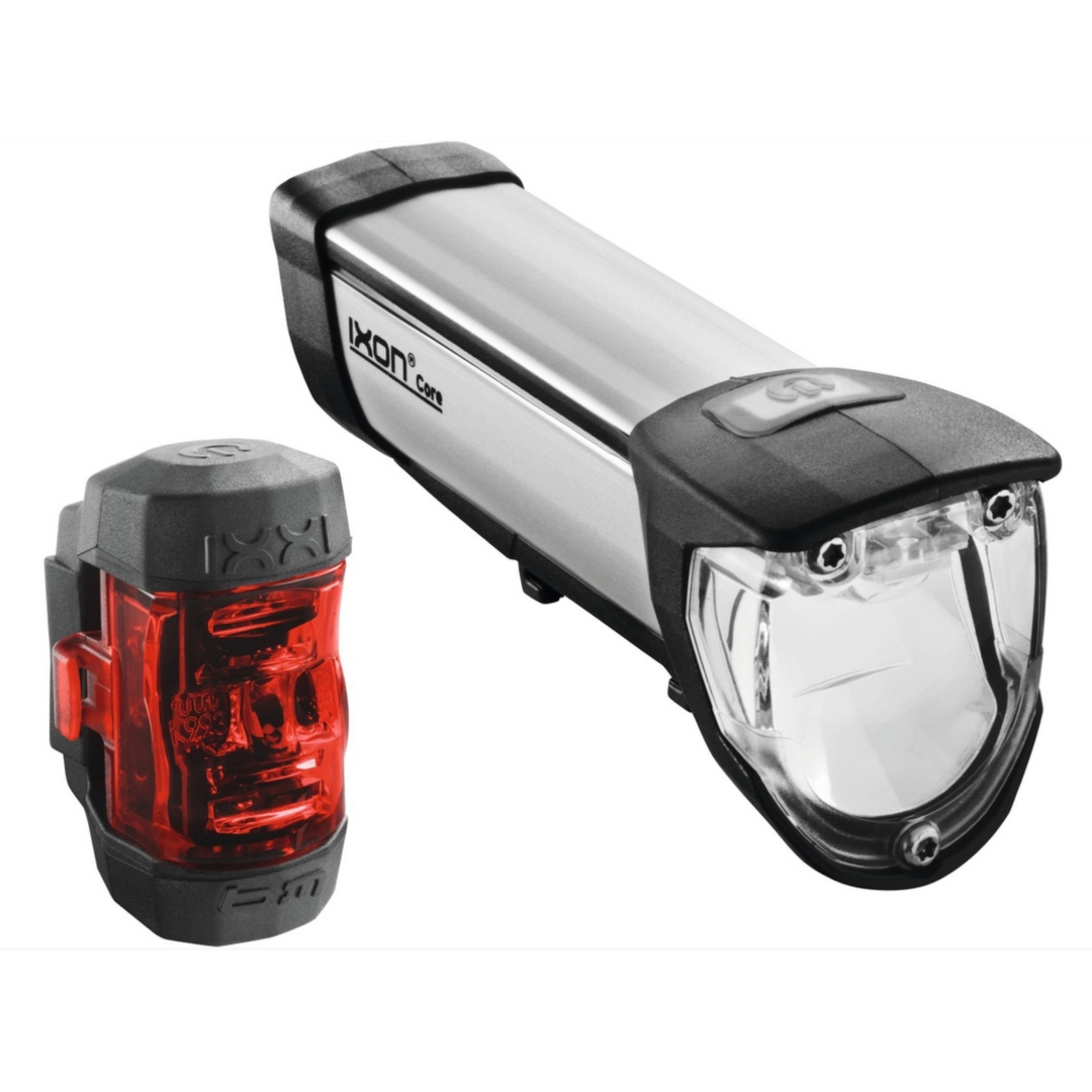 BUSCH & MÜLLER Ixon Core rechargeable bicycle LED light set