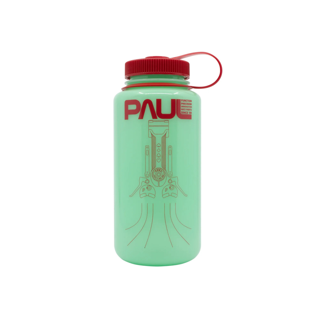 PAUL COMPONENTS Glow in the Dark NASA Nalgene Water Bottle